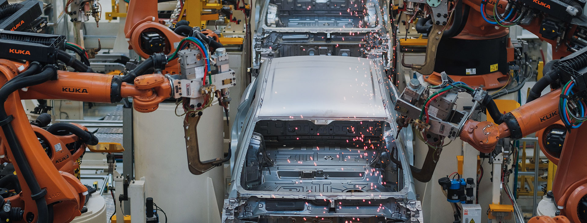 Car assembly line, automated processing equipment, car welding shop ...